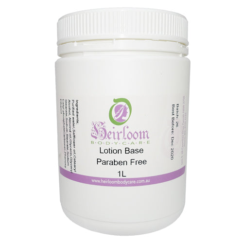 Lotion Base - for moisturisation your way. – Heirloom Body Care