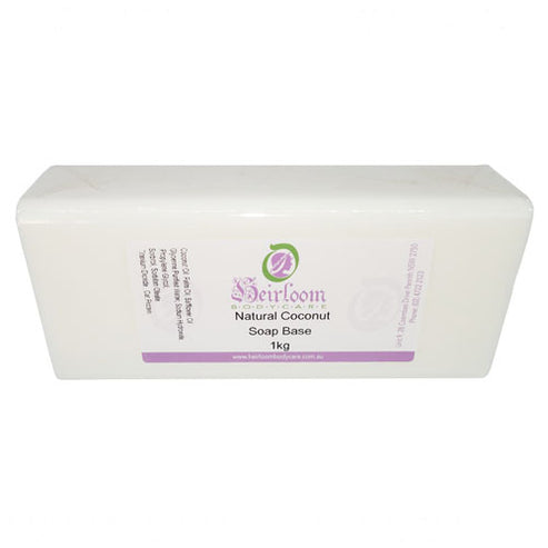Coconut Natural Soap Base 1kg | Ready-to-Use Melt & Pour Base ...